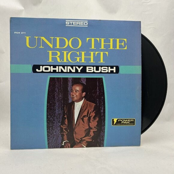 Media | Johnny Bush Undo The Right Power Pak Stereo Lp Po211 Classic ...